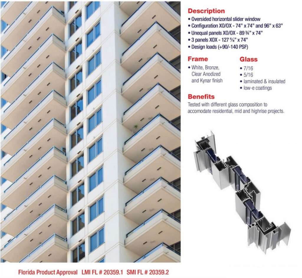 Impact Horizontal Slider Windows — EuroChoice Windows & Doors Tampa Florida